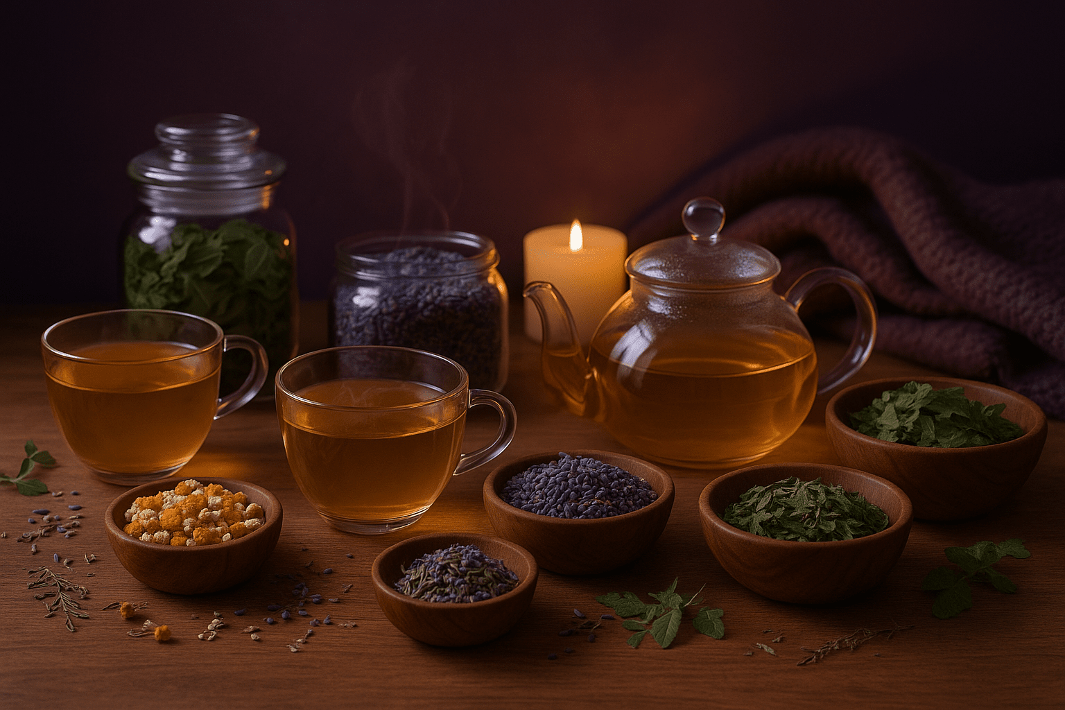 Best Evening Herbal Teas for Bedtime: Calm Your Mind, Soothe Digestion ...