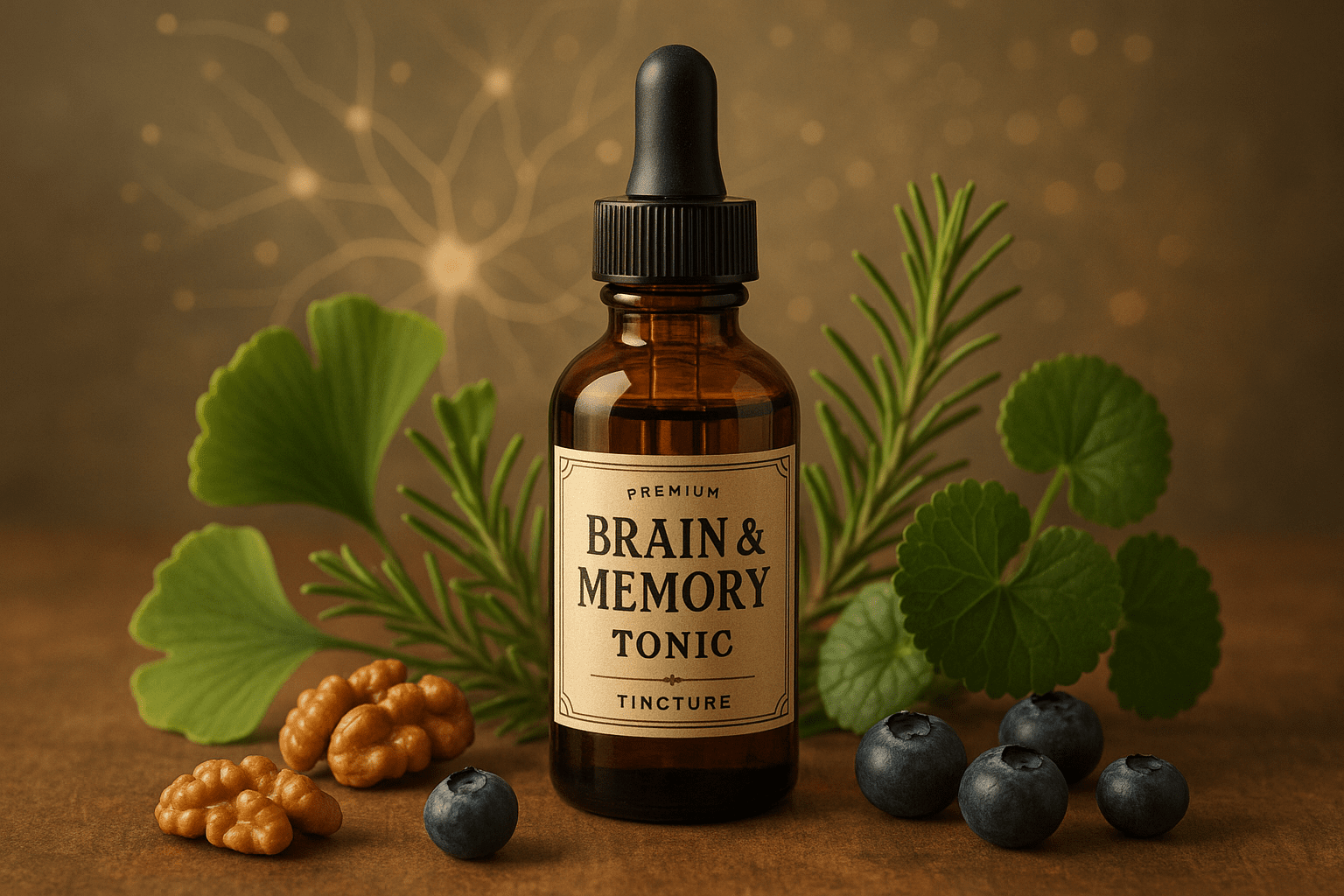 Supporting Cognitive Health with a Brain and Memory Tonic Tincture ...
